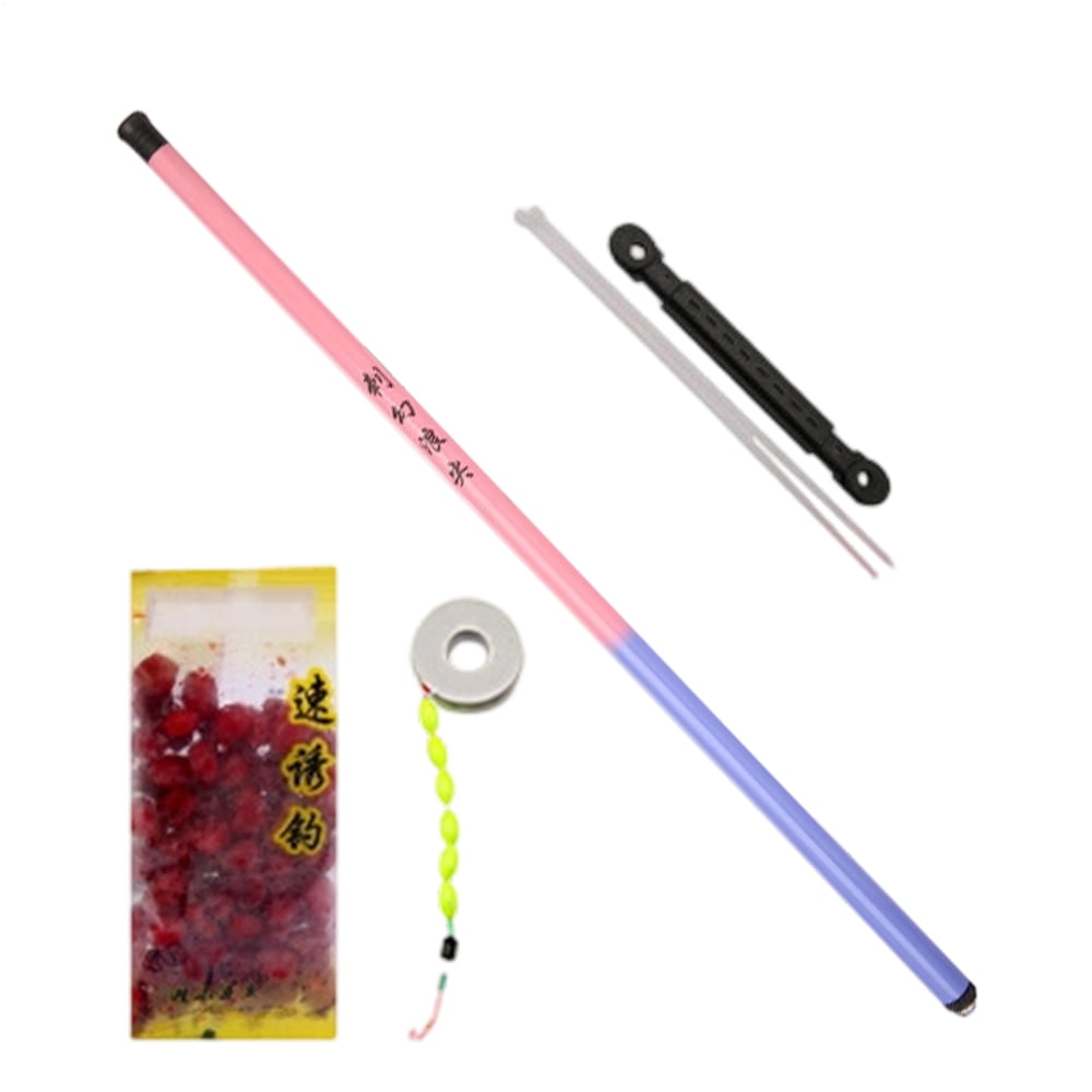 Ksruee Telescoping Fishing Rod Short Saltwater Rod Portable Anti-Slip ...