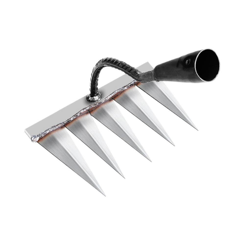 Ksruee Thatching Rake Metal Lawn Rake WeedingTool Rakes for Gardening ...