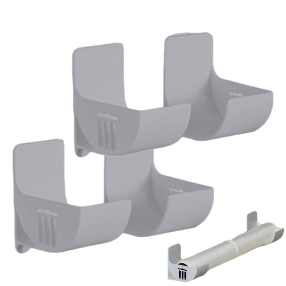 Ksruee Wall Foil Organizer Rack 4X Kitchen Wall Mount Foil Wraps ...