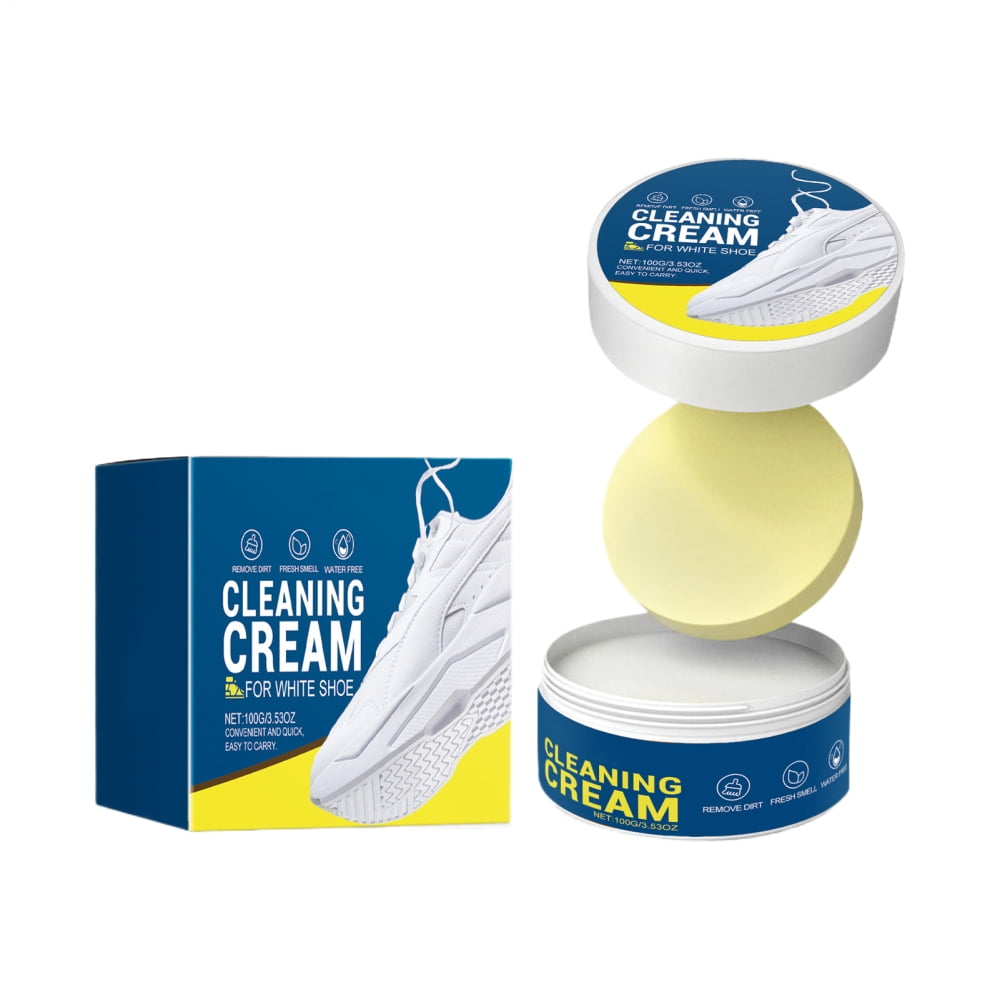 Ksruee White Sneaker Cleaner Multifunctional Shoe Cleaning Cream Quick ...
