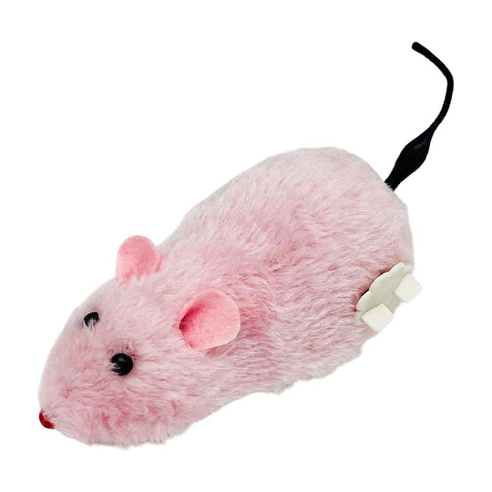 Ksruee Wind up Mice Toys Chasing Indoor Interactive Cat Hunting Toy ...