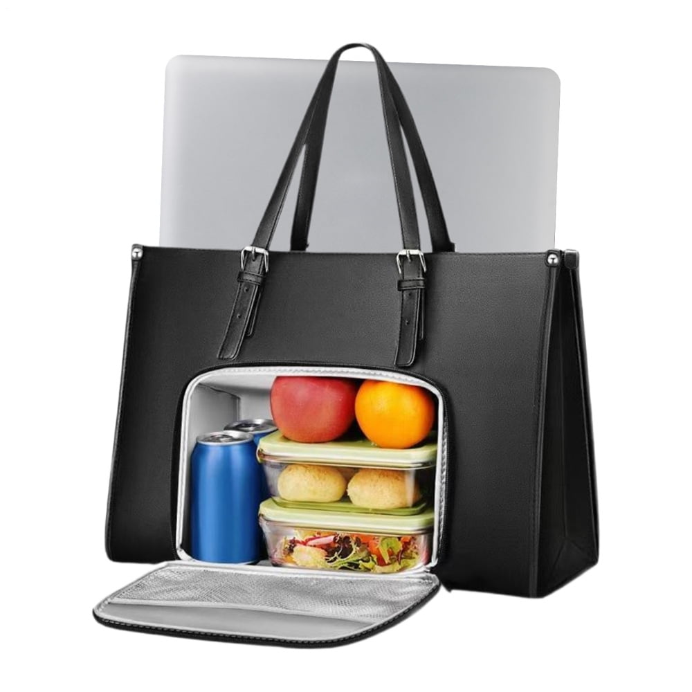 Ksruee Work Tote Lunch Bag Combo Laptop Bag Tote Wwith Lunch Box ...