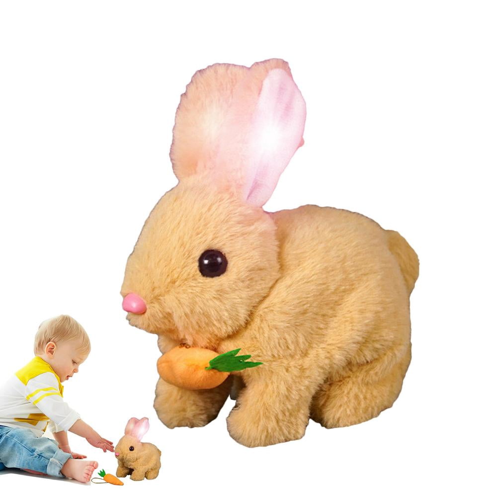 Ksruee hopping bunny Simulated Rabbit Doll Realistic Electric Bunny ...