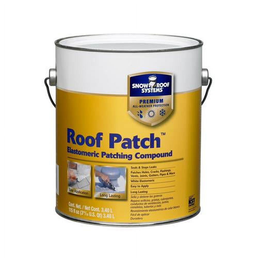 Kst Coating RPTW-1 Roof Patch White, .9 Gal. - Quantity 1 - Walmart.com