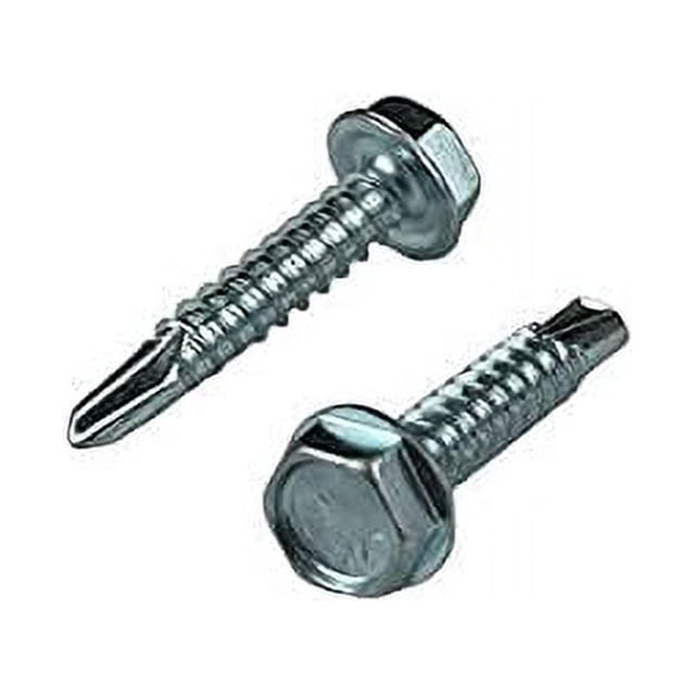 Kst North America #10 x 1" Hex Head Metal Sheet Self-Drilling Screws ...
