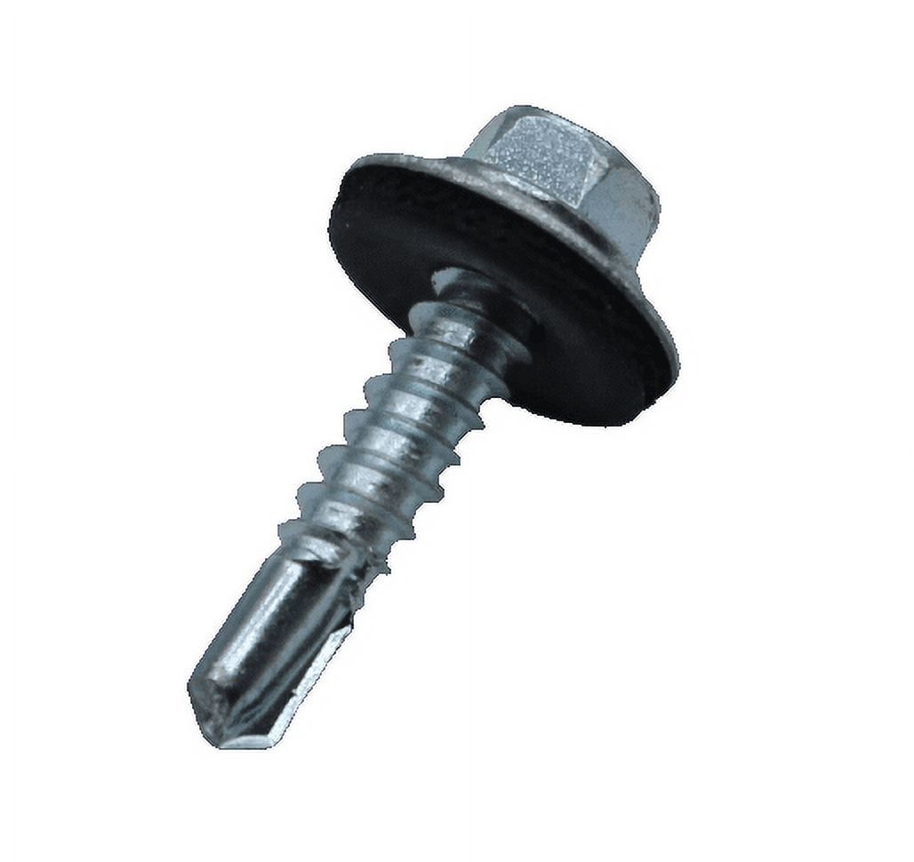 Kst North America's #12x1" Hex Head Self-Drilling Screws with EPDM ...