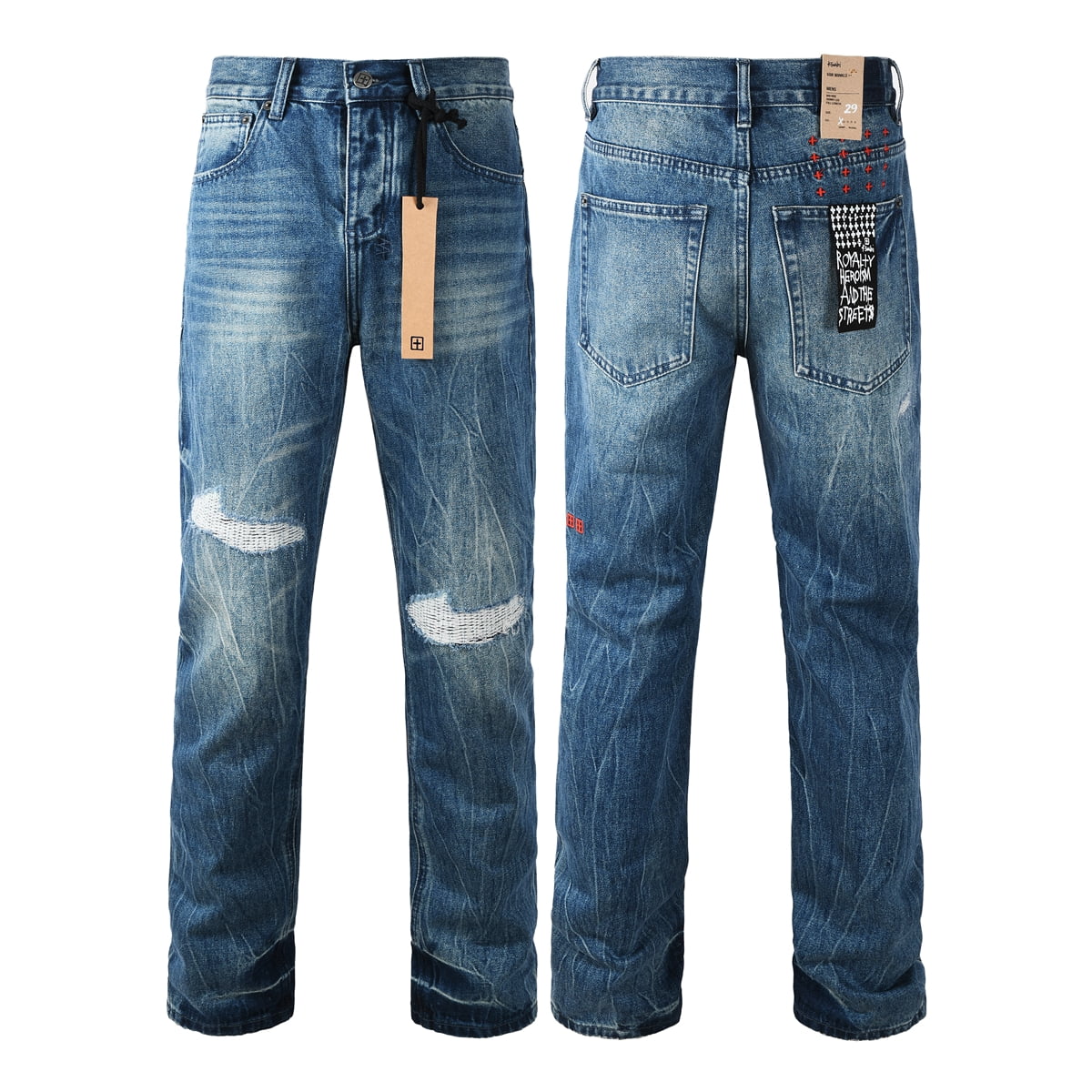 Ksubi Jeans Men's 2025 High Quality Streetwear Slim Fit Stretch Jeans ...
