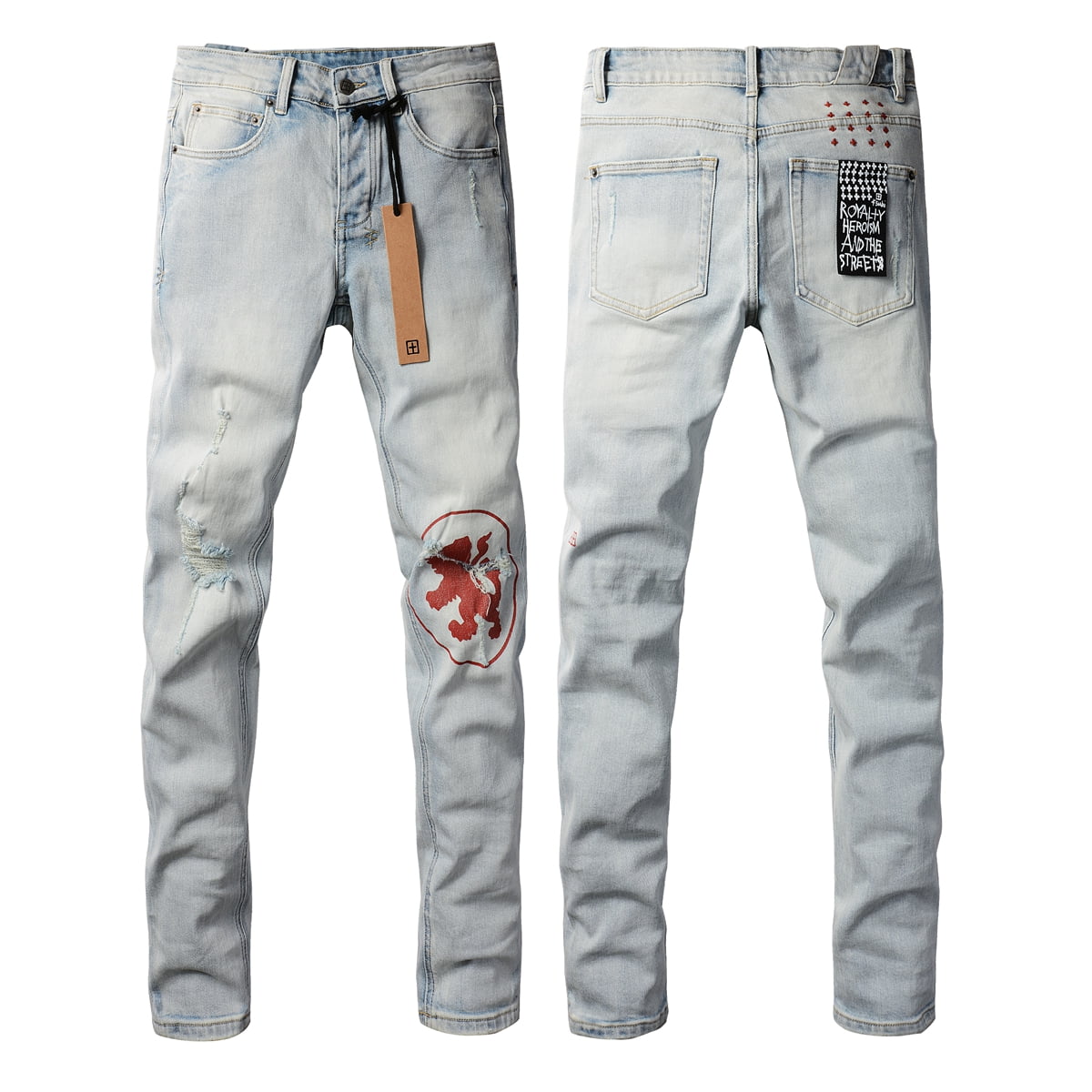 Ksubi Jeans Men's 2025 New Fashion Trend High Quality Jeans Slim Fit ...