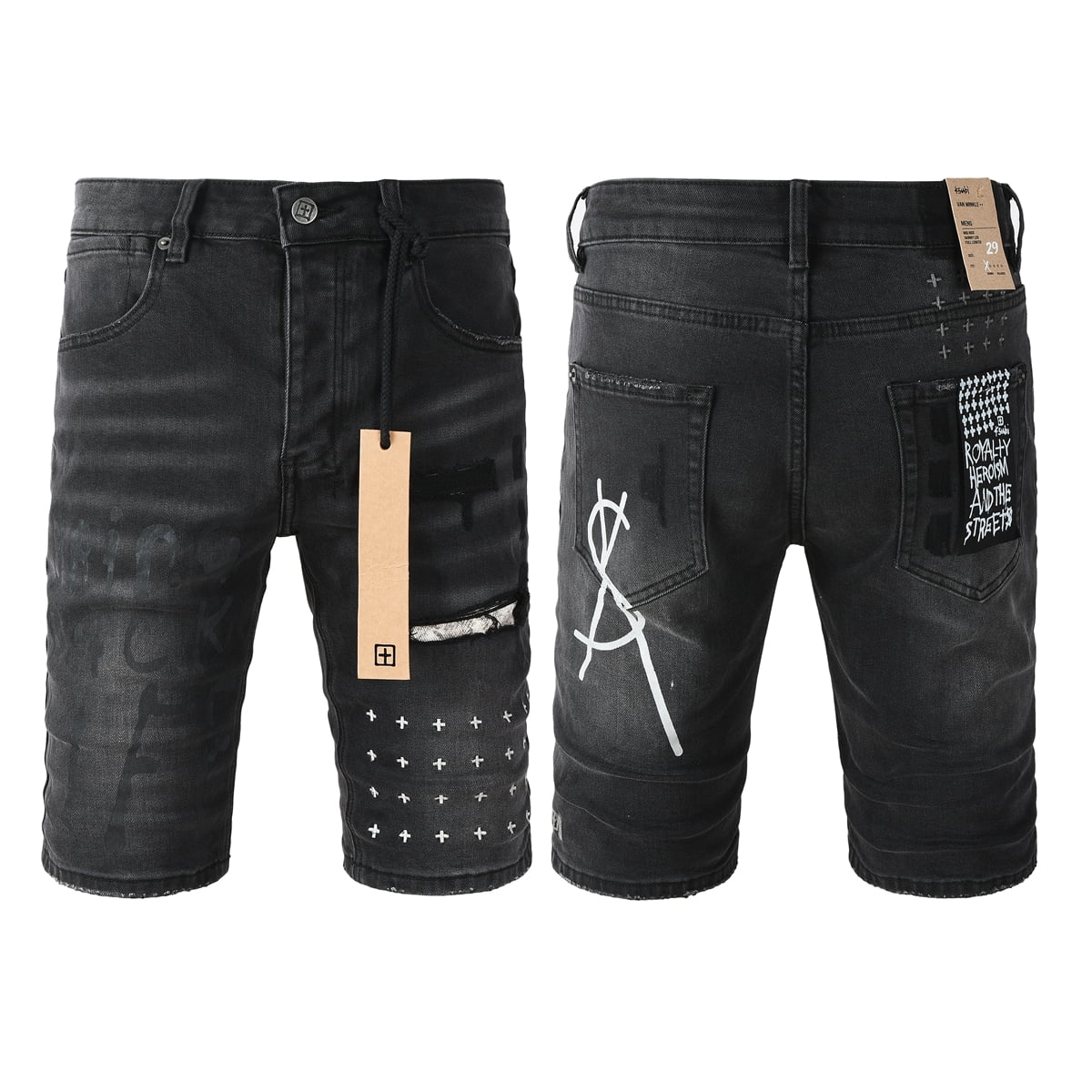 Ksubi Jeans Shorts Brand Jeans Skinny Straight Men's Jeans Shorts ...