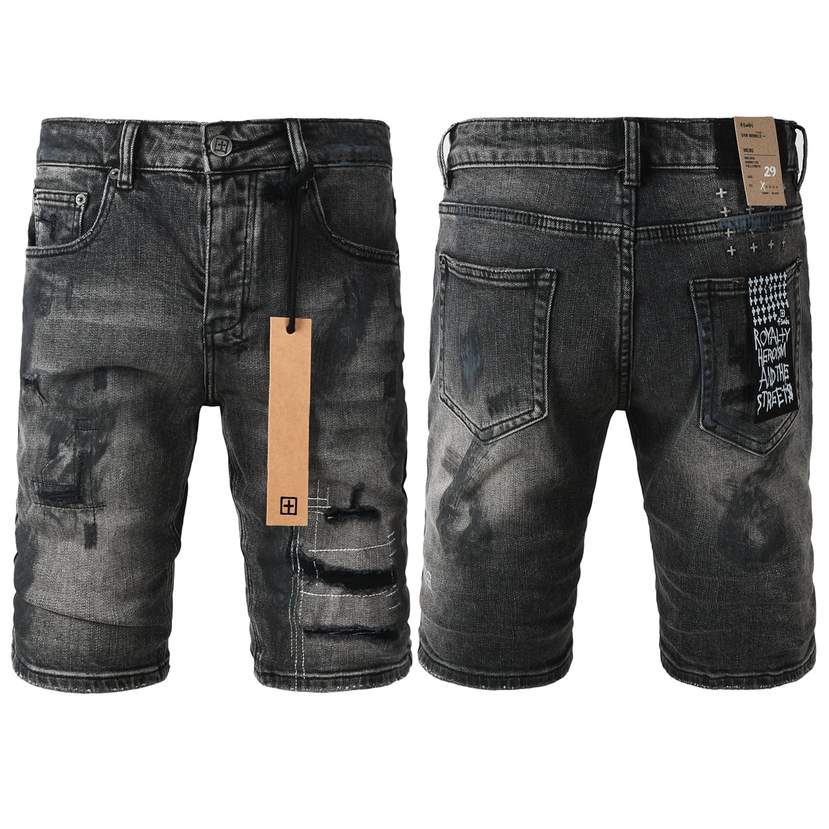 Ksubi Jeans Shorts Brand Jeans Skinny Straight Men's Jeans Shorts ...
