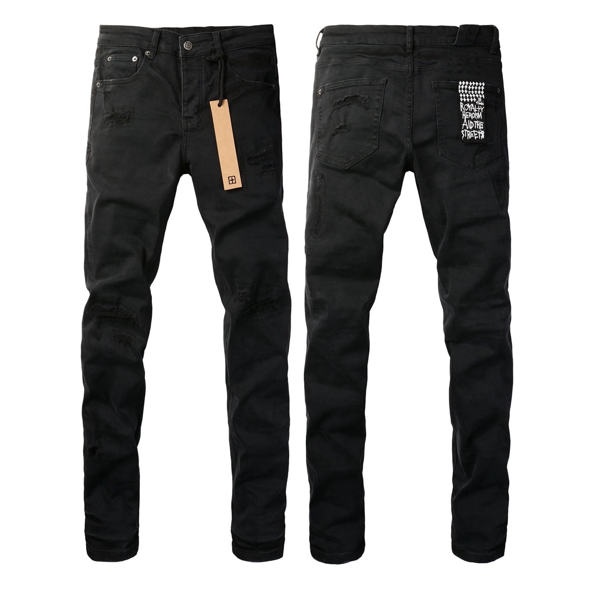 2025 Ksubis Jeans brand Jeans Men's Jeans Casual Comfort Holes ...