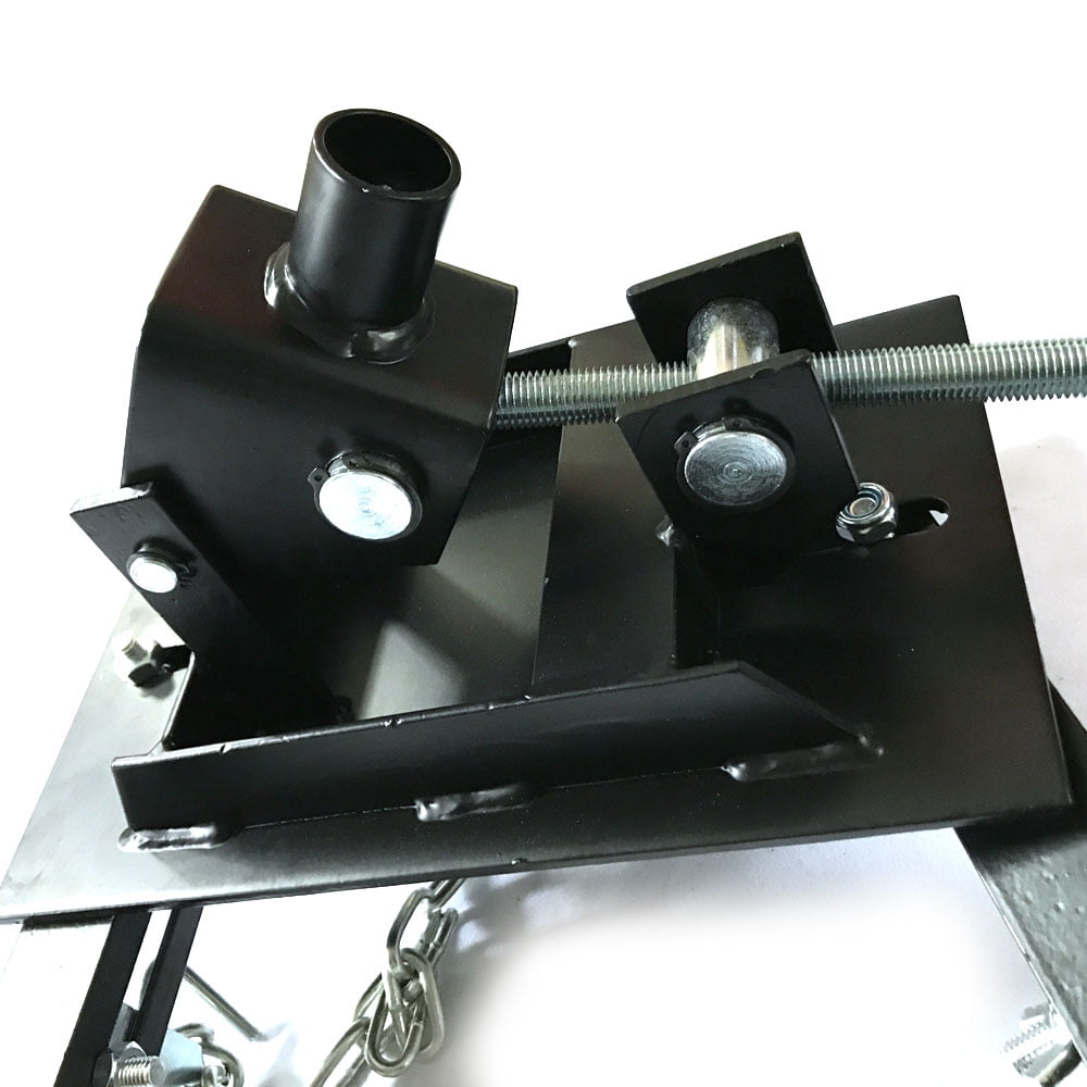 Ktaxon Transmission Jack Adapter, 0.5 Ton Capacity, Adjustable Gearbox ...