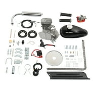 2 Stroke 100cc Bicycle Motor Kit Bike Motorized Petrol Gas Engine Set Black - Walmart.com