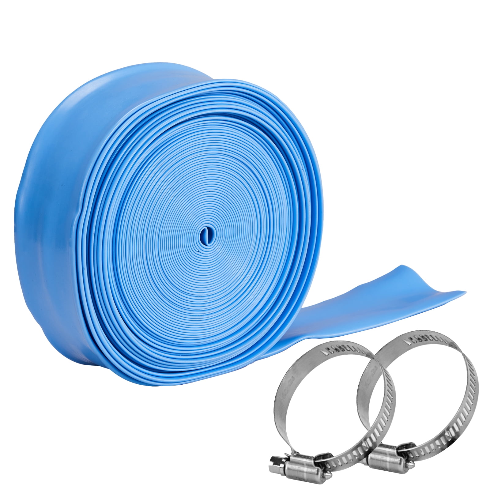 Ktaxon 100ft Pool Backwash Hose, Extra Heavy Duty PVC Hose, Weather and ...