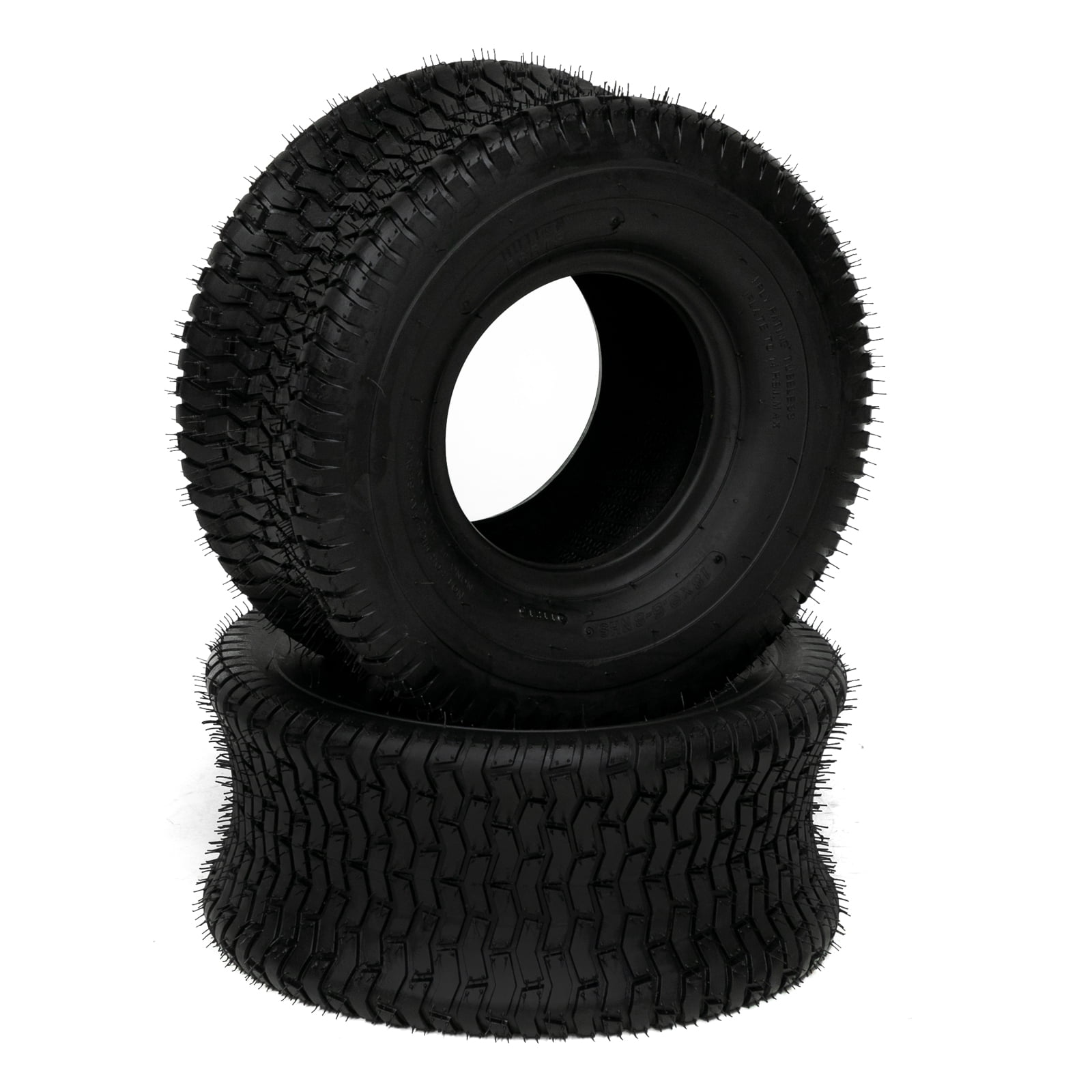 Ktaxon 18x9.50-8 Tubeless Turf Saver Lawn Mower Tires, 4PR Heavy Load ...