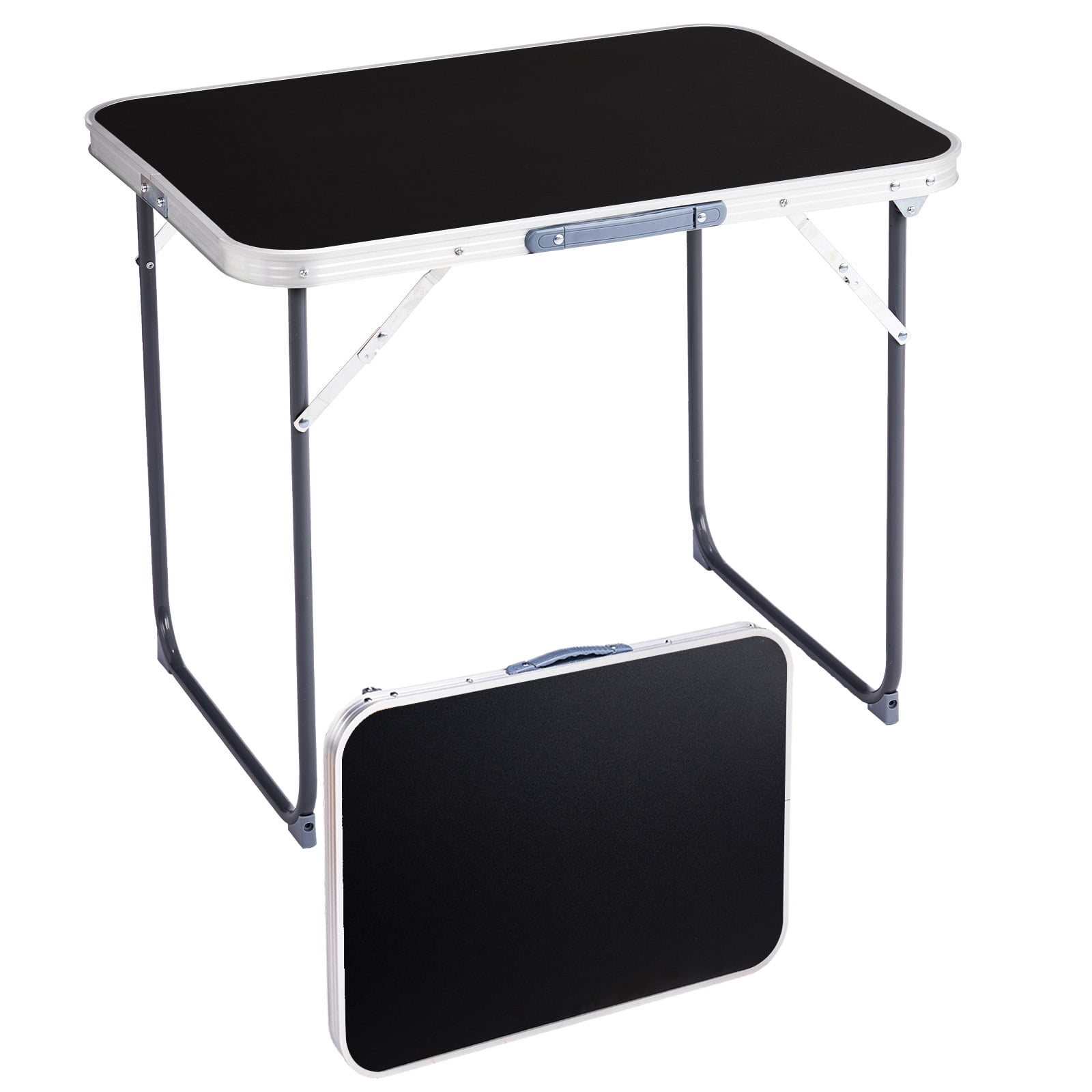 Ktaxon, Outdoor Portable Aluminum Camping Picnic Table, 2.3', Foldable ...