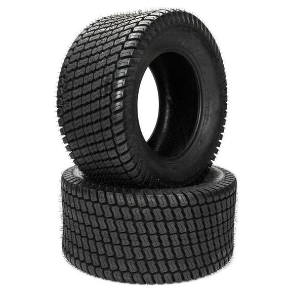 Ktaxon 20x10.00-8 Lawn Mower Turf Tires Set of 2 Tubeless 4PR Tractor ...