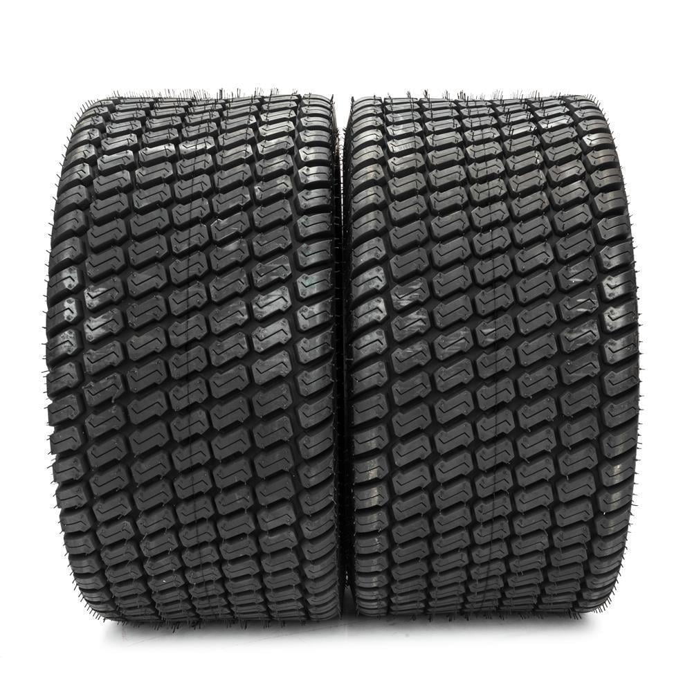 Ktaxon 2 Pack 24x9.50-12 Lawn Mower Turf Tires, Garden Mower Tractor ...