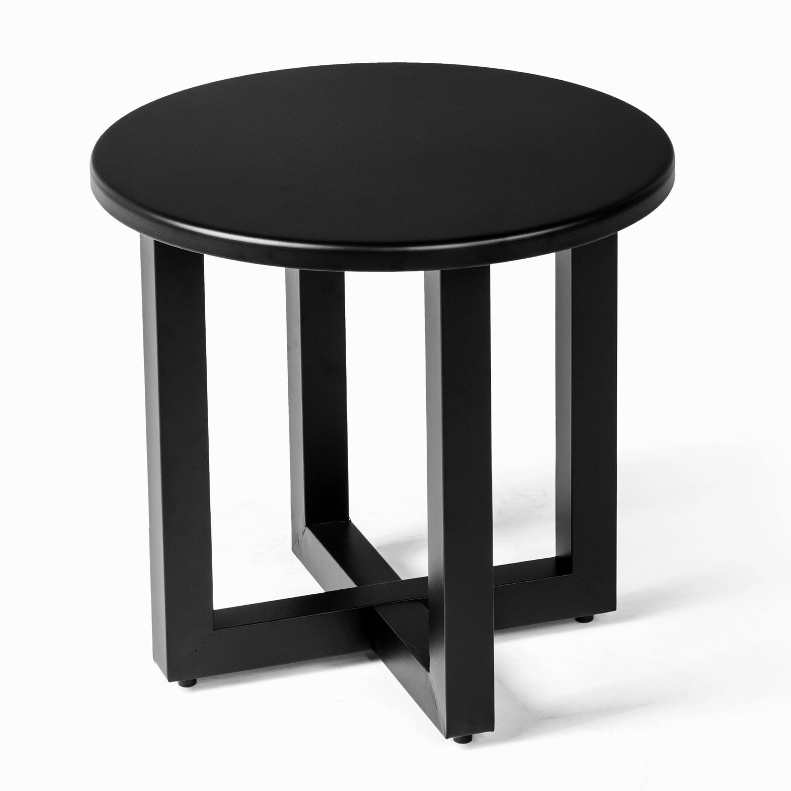 Ktaxon 24" Round Metal Side Table for Outdoor Indoor - Patio Coffee ...