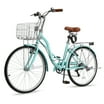 Viribus 24-inch Women's City Cruiser Bicycle with Carbon Steel Frame ...