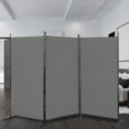 Ktaxon 3 Panel Folding Privacy Screen, 6 FT Freestanding Room Separator ...