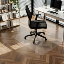 "Staples 36"" x 48"" Vinyl Hard Floor Chair Mat for Rolling Office ...