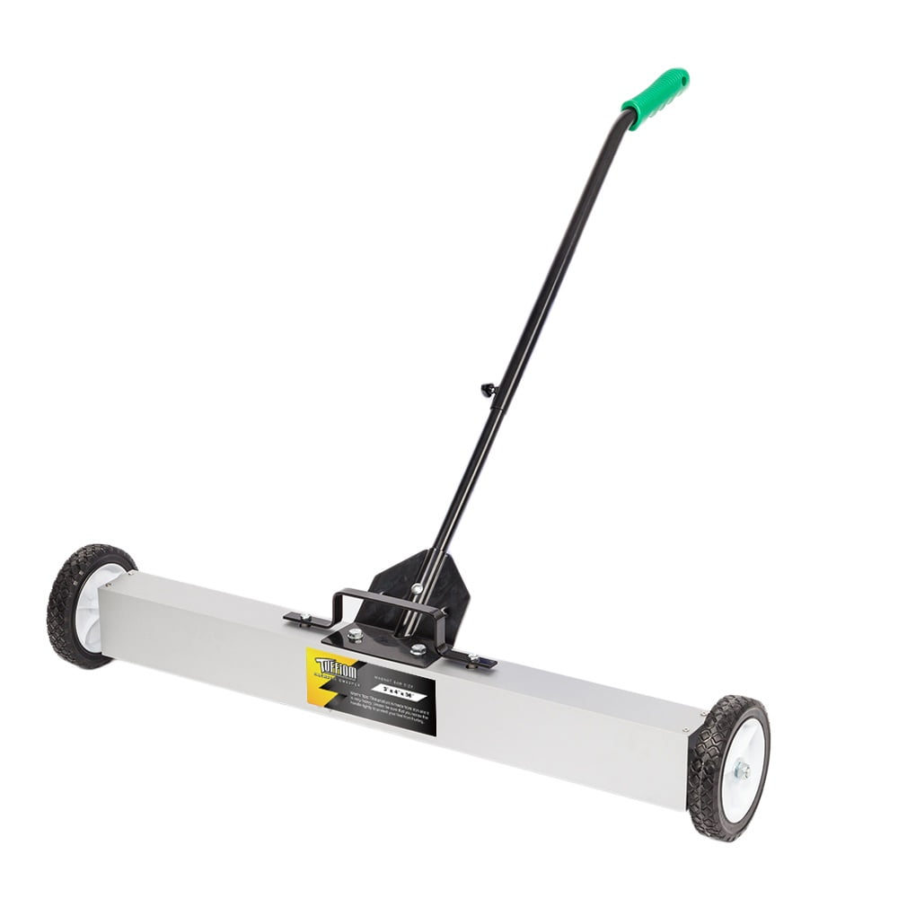 Ktaxon 36-Inch Rolling Magnetic Pick-Up Sweeper, 30-LBS Capacity, for ...