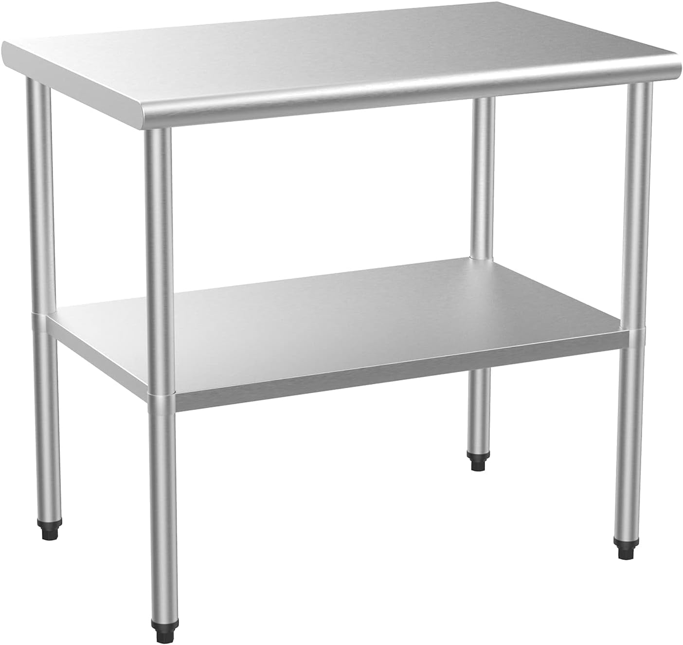 Ktaxon 36''x24'' Stainless Steel Prep & Work Table for Kitchen ...