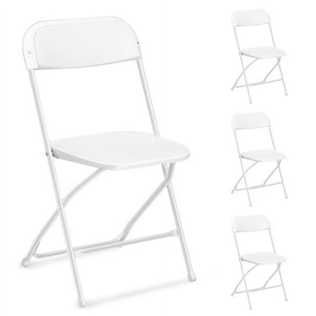 Free Shipping! Ktaxon 4 Pack Portable Plastic Folding Chairs, Stackable ...