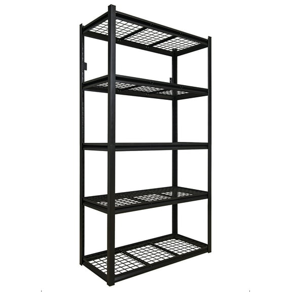 2000LBS Heavy Duty Adjustable Metal Shelving - 5-Tier 72" or 60"H ...