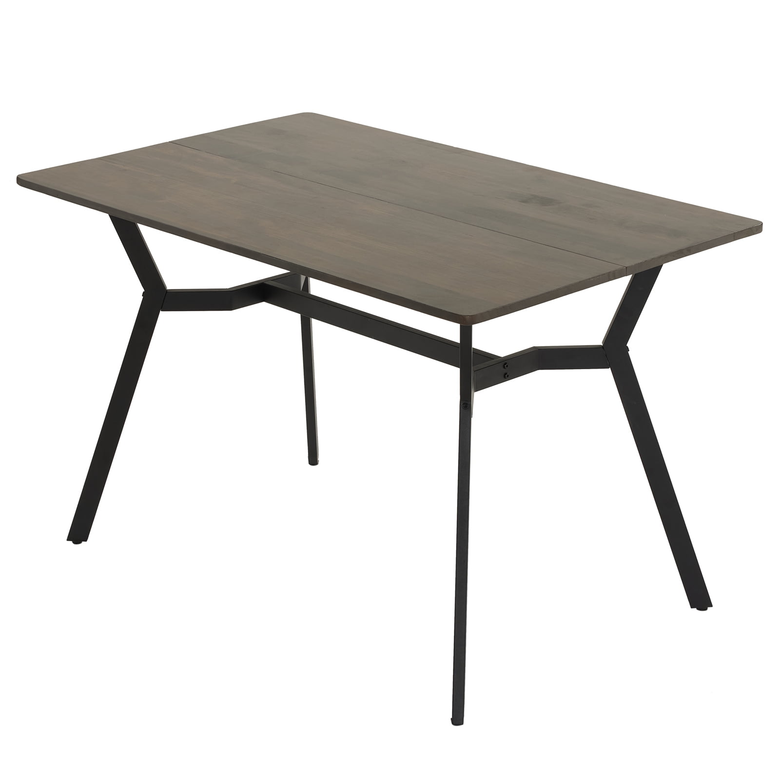 Ktaxon 47.2" Dining Kitchen Table for 4, Farmhouse Rectangular Wood ...