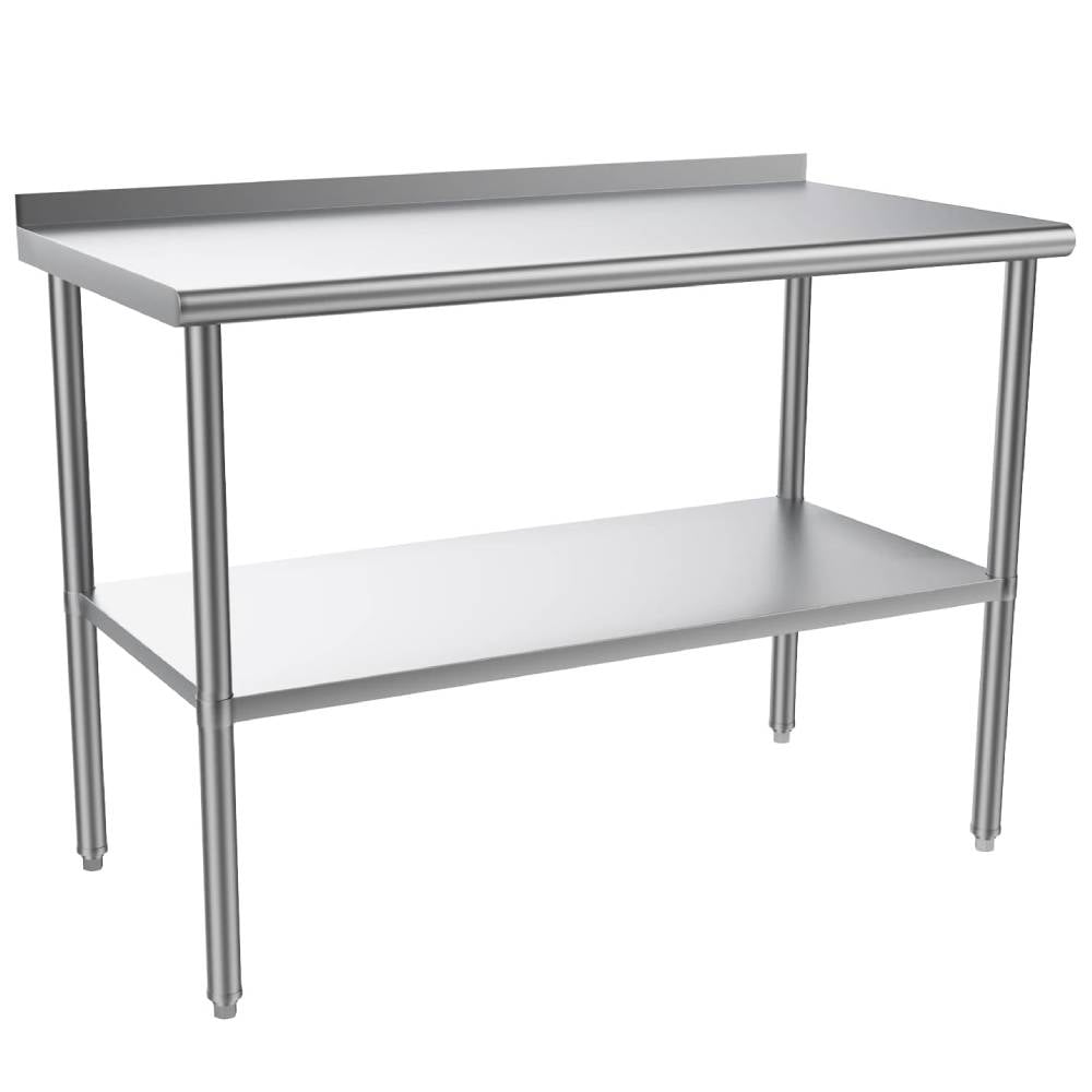 Ktaxon 48'x24' Stainless Steel Work Table, Food Prep Station with ...
