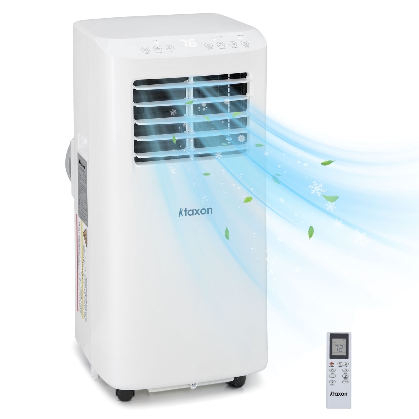 Ktaxon 4-in-1 Portable AC, Dehumidifier, Fan & Heater, 5100 BTU, WiFi ...