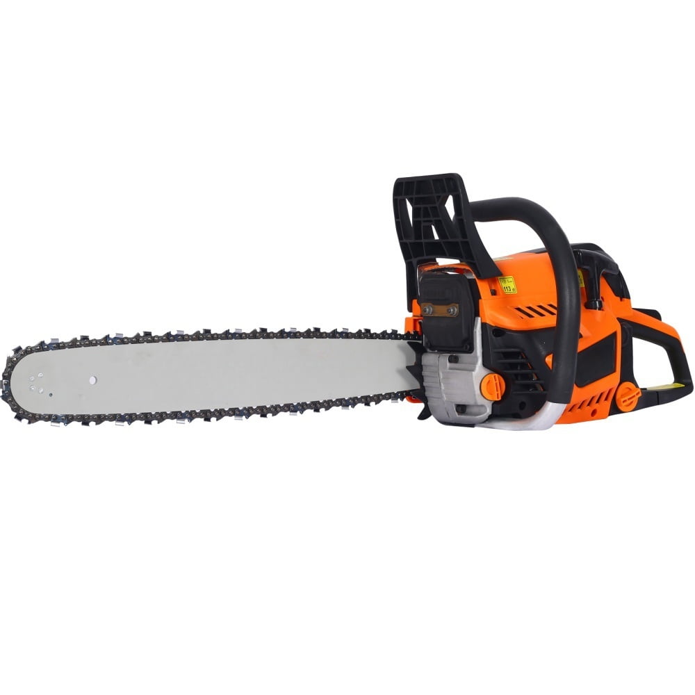 Ktaxon 58cc Gas Chainsaws 20 Inch Bar Power Chain Saws, 2 Stroke Handed ...