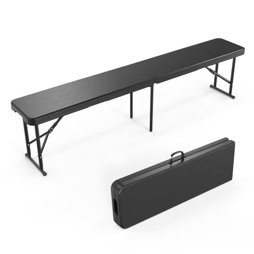 Ktaxon 6' Portable Folding Bench, Perfect for Outdoor Party, Picnic ...