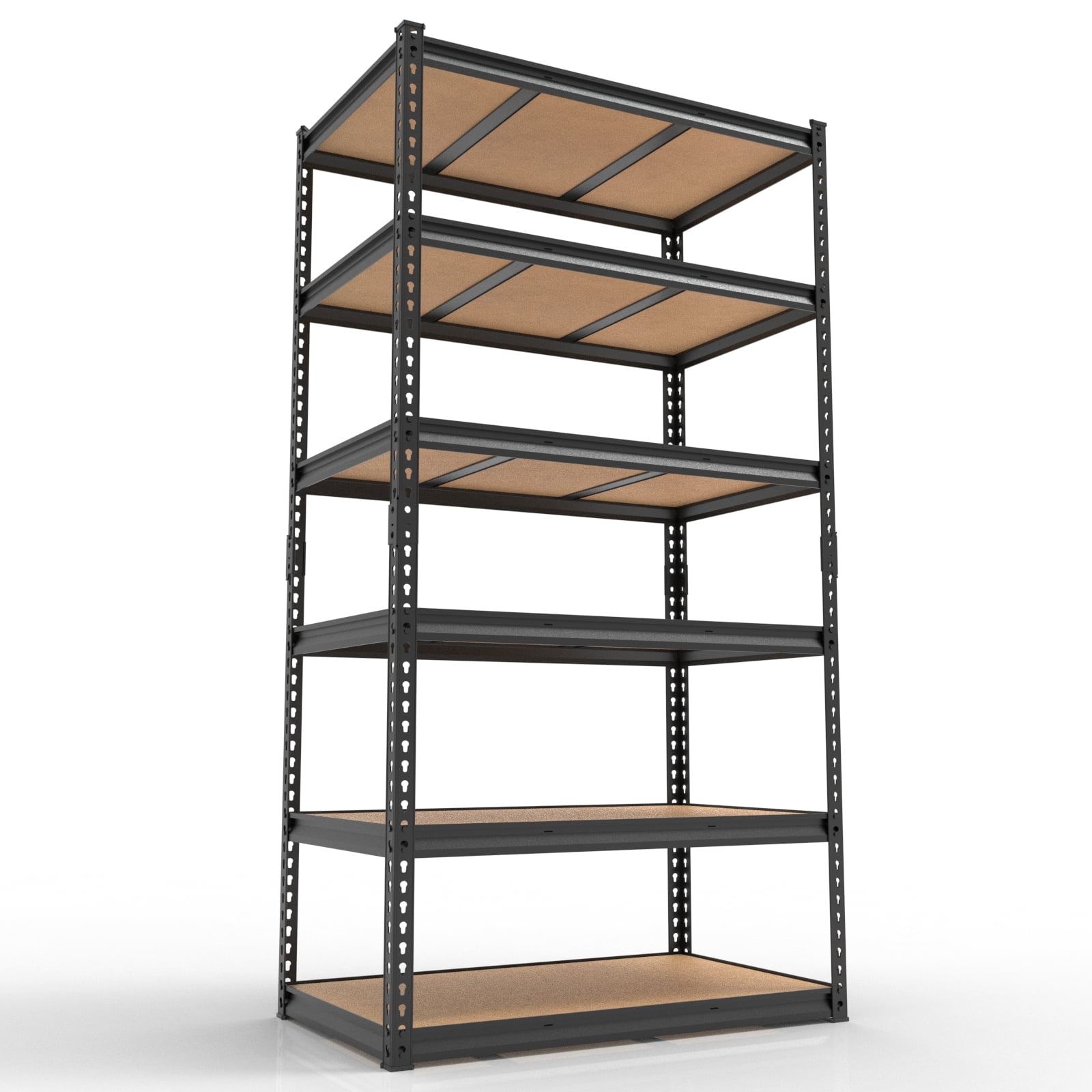 Ktaxon 6 Tier 48" W Shelving Rack for Garage & Industrial Heavy Duty ...
