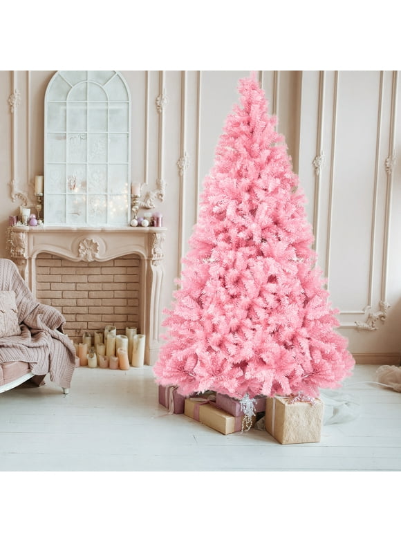 Pink Christmas Trees in Christmas Trees by Color - Walmart.com