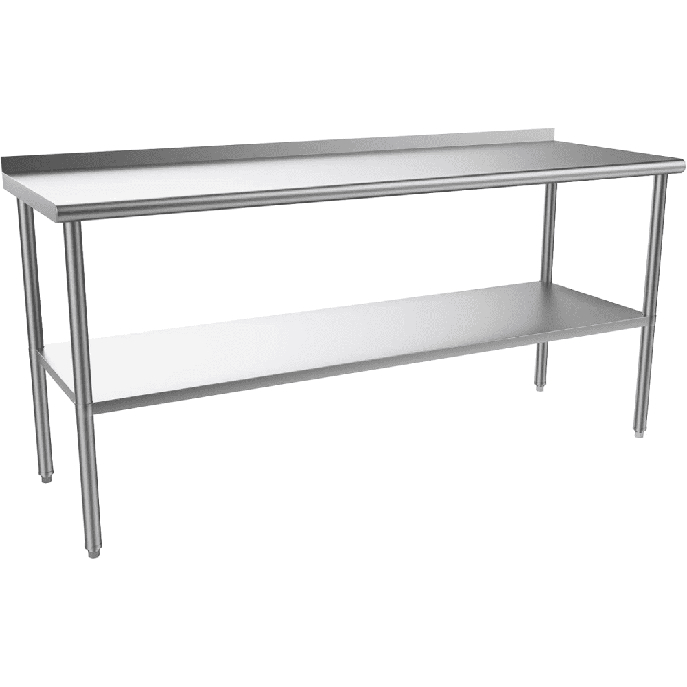 Ktaxon 72" x 24'' Stainless Steel Worktables Workbenches, Commercial ...