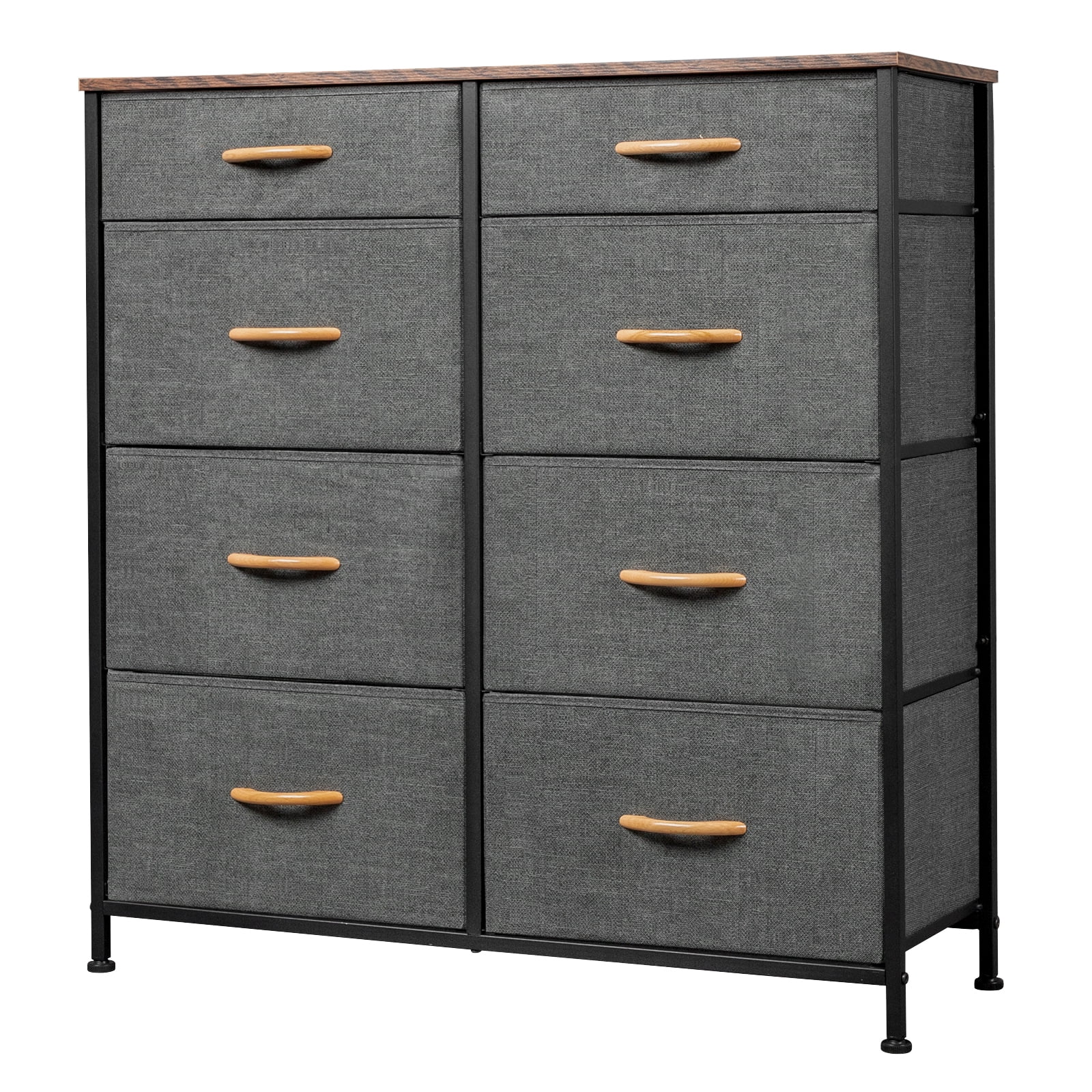 Ktaxon 8 Drawers Wide Dresser Storage Tower Vertical Chest for Bedroom ...