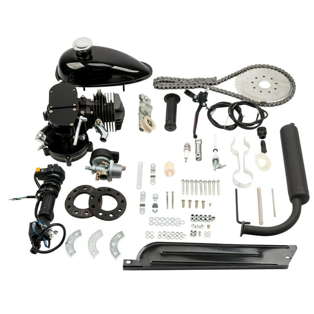 Ktaxon 80cc 2-Stroke Bicycle Engine Bike Motor Kit for 26", 28" Bikes ...