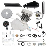2 Stroke 100cc Bicycle Motor Kit Bike Motorized Petrol Gas Engine Set Black - Walmart.com