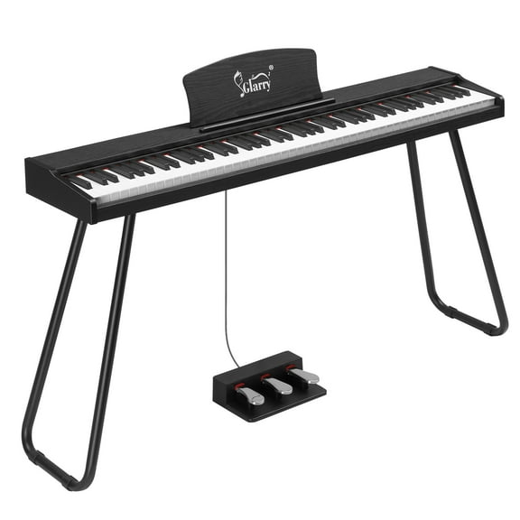 Senfot Upright 88-Key Weighted Digital Piano, Full-Size Semi-Weighted ...