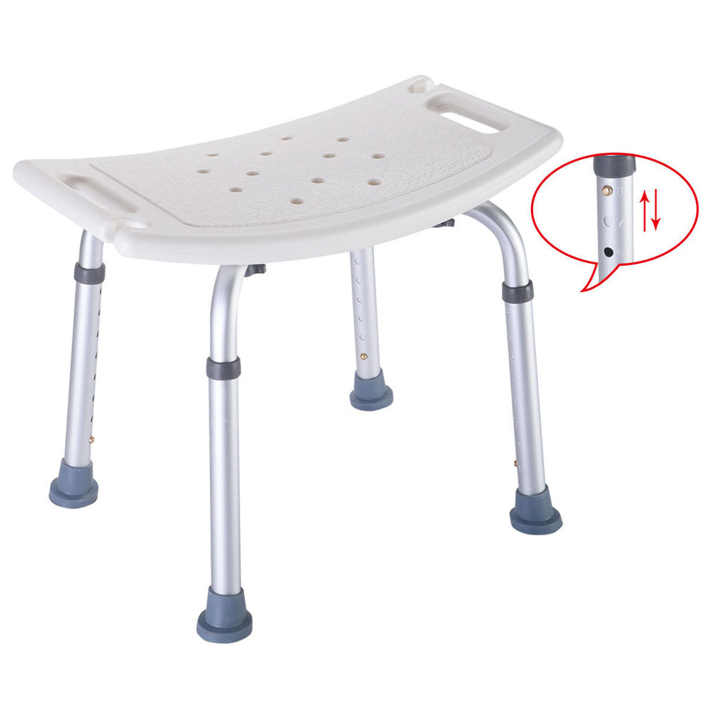 Drive Medical Adjustable Height Bath Stool, White - Walmart.com