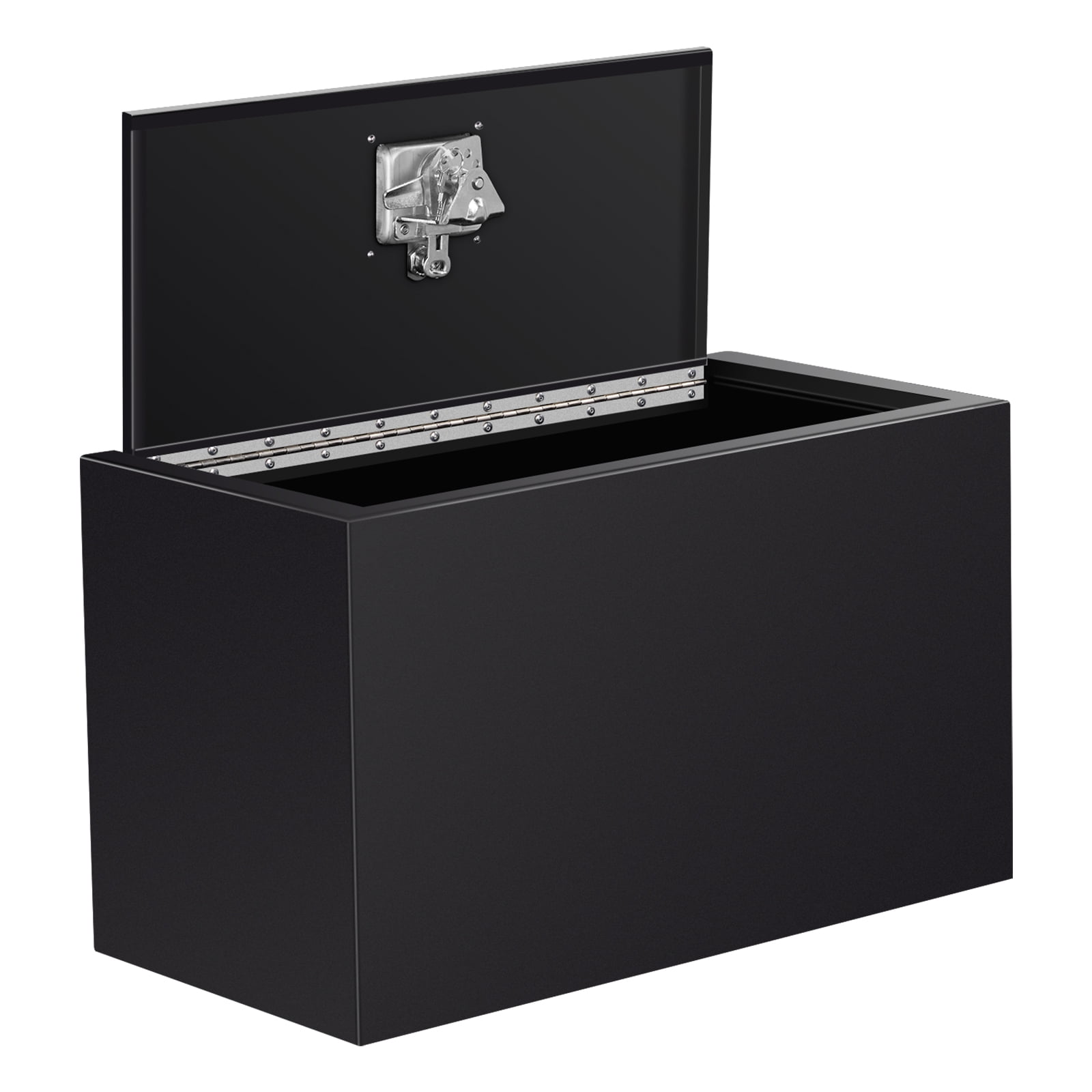 Ktaxon Black Steel Underbody Truck Box With Lockable T-Handle Latch ...