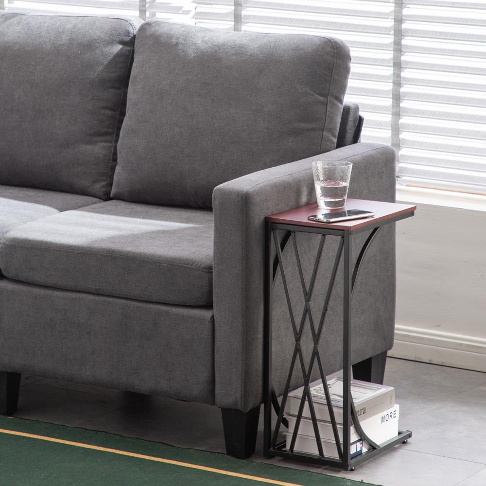Ktaxon Pre-Assembled Small End Sofa Table, Stylish & Heavy-Duty for ...