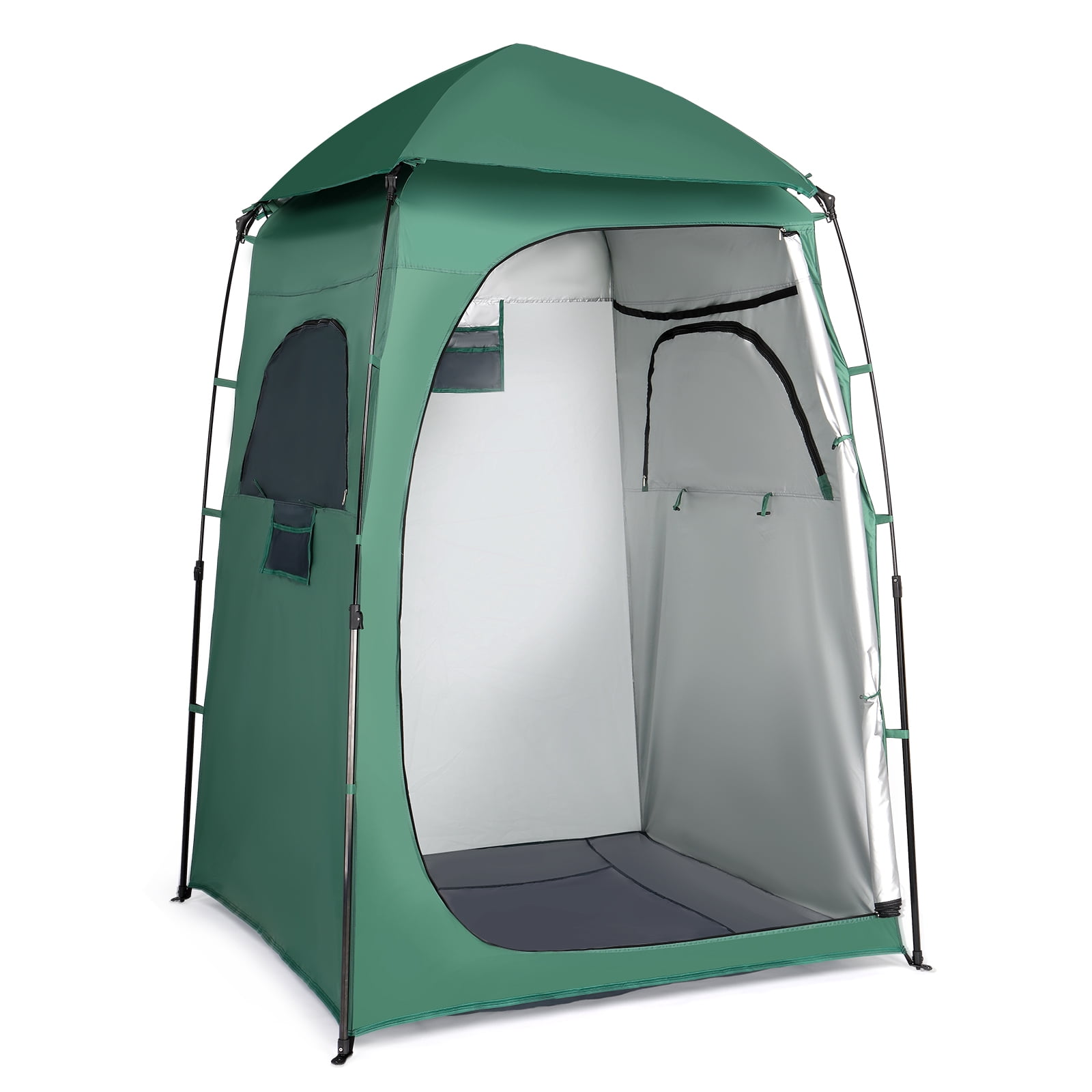 Ktaxon Camping Shower Tent, Waterproof Pop Up Single Changing Tent ...
