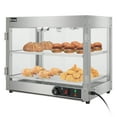 Ktaxon 800W Commercial Food Warmer, 2-Tier Electric Display with Glass ...