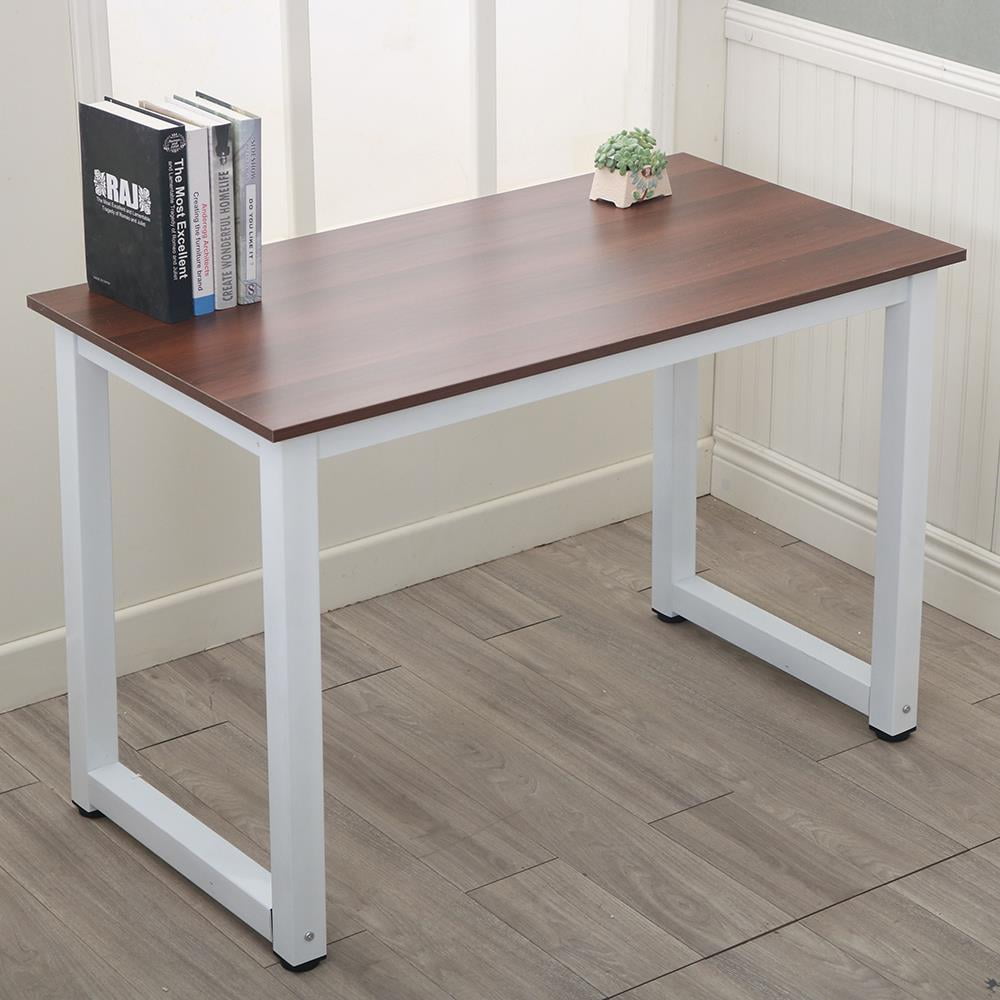 Ktaxon Computer Desk Wood PC Laptop Writing Table Workstation - Walmart.com
