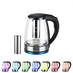 Sekaer Portable Electric Kettle, Mini Water Boiler, 4 Presets, 304 ...