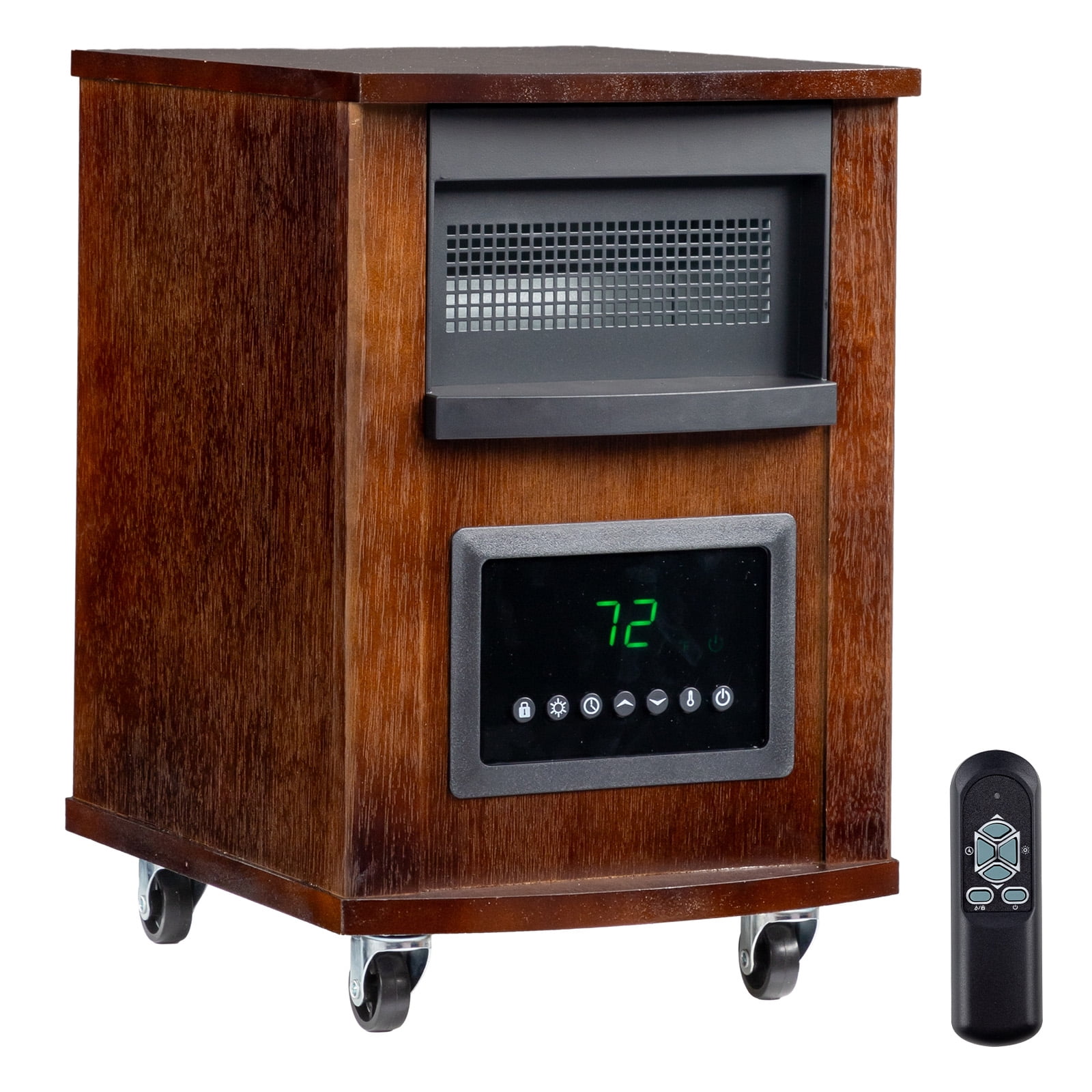 Ktaxon Electric Space Heater with Remote Control, 1500W Portable Quartz ...